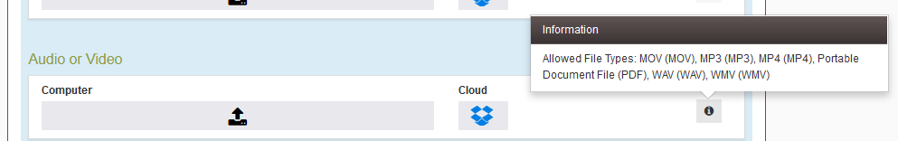 Accepted File Types – eFile